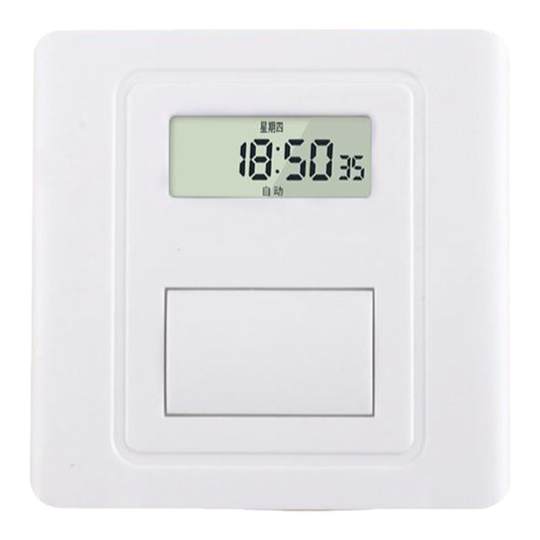 Type 86 Fully Automatic Time Control Panel Switch 220V Wall Intelligent ...