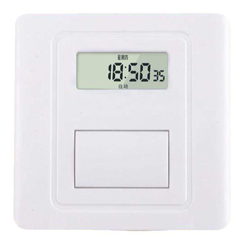 Type 86 Fully Automatic Time Control Panel Switch 220V Wall Intelligent ...