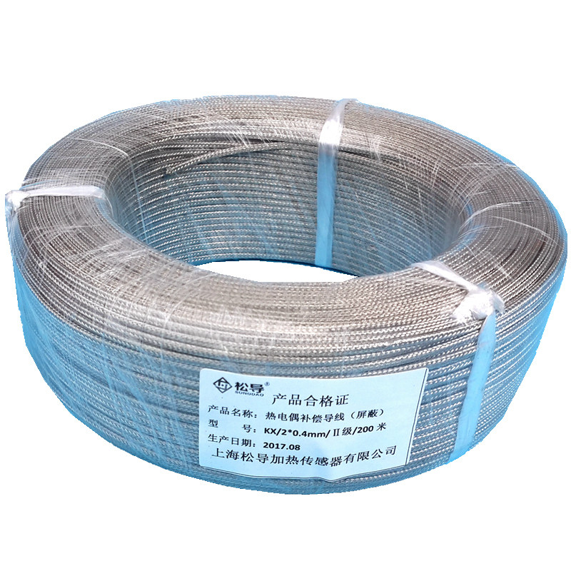 Shielded Thermocouple Wire K-Type Temperature Sensing Wire PT100 ...