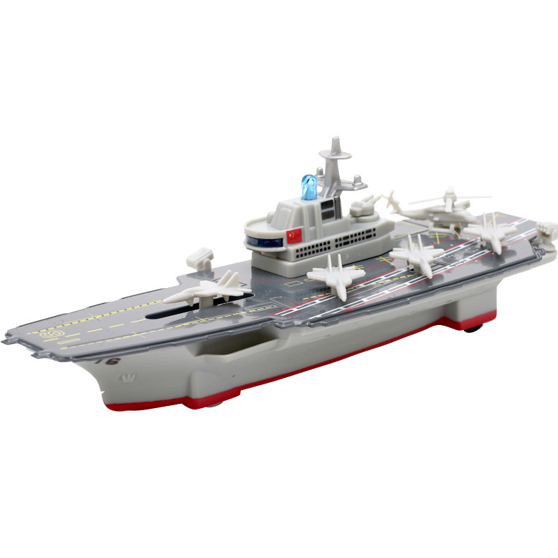 Alloy Aircraft Carrier Model - Warship Destroyer Toy