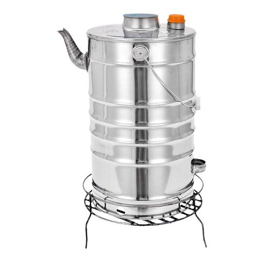 Stainless Steel Firewood Kettle - Chinese Style Heart Pot