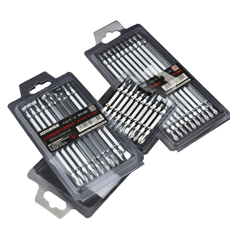 Jerxun Jx-0114 Crosshead Screwdriver Bit Set - Magnetic Alloy Steel