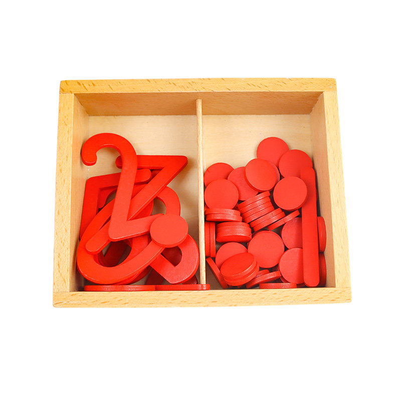 Números y chips de lógica matemática montessori: material didáctico ...