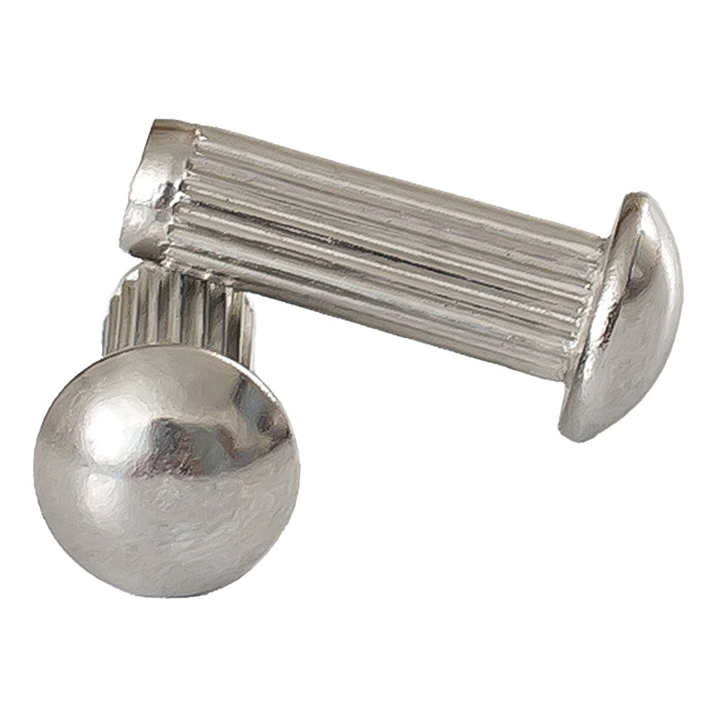 M1.6-M5 Stainless Steel 304 Straight Grain Sign Rivet Knurled Nameplate ...