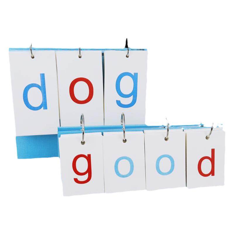 DIY Blank Flip Book Desk Calendar - Children's Alphabet English Words ...