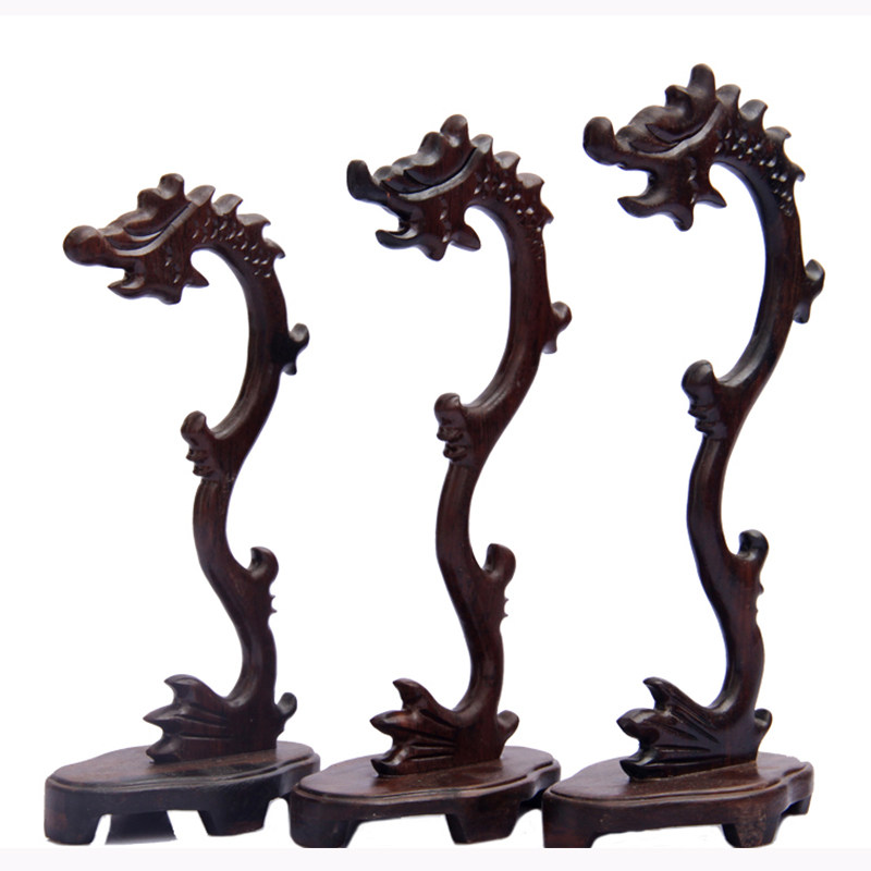 Mahogany Jewelry Rack - Chinese Style Display Stand