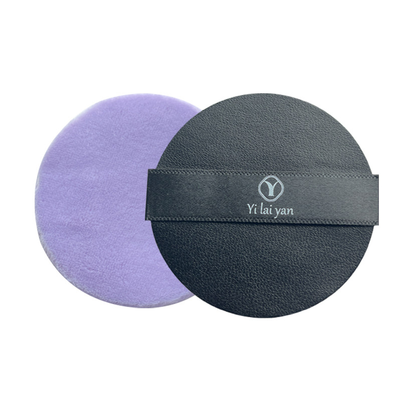 Elaine Velvet CT Powder Puff | Barbie Brown Thin Puff