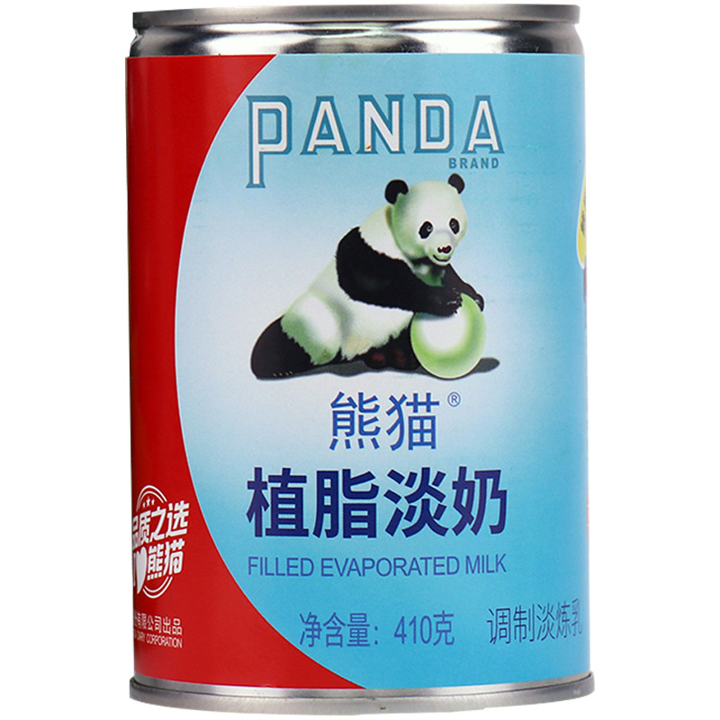 Panda Brand Non-Fat Evaporated Milk 410g - Great for Salad, Drinks, and ...