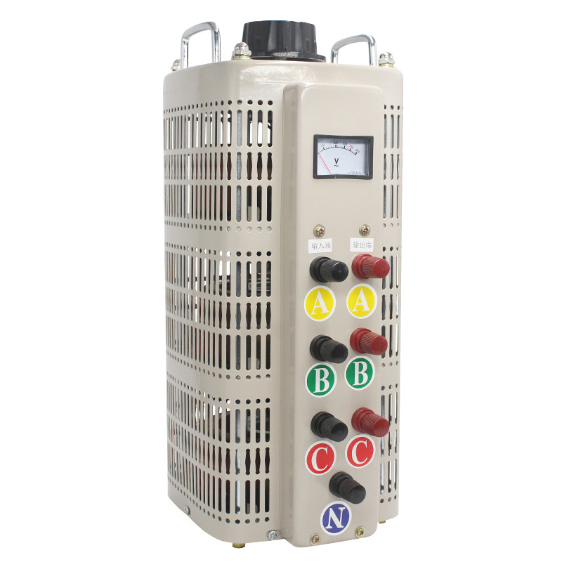 CNCQIANG Tsgc2-15kW 3상 전압 조정기 - 380V 입력, 0-430V 출력