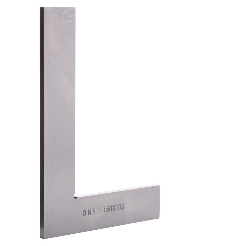 Stainless Steel Angle Ruler - Wide Seat 90 Degrees Knife Edge