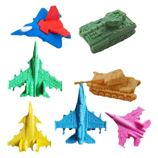 New Helicopter Tank Rubber Blind Box Toy - Military Assembled Fighter ...