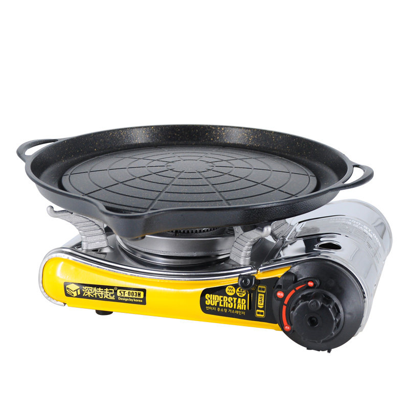 Set Grill BBQ Korea - Periuk Gas & Oven Mudah Alih