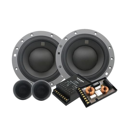 Mbq Dynaudio 232 6.5 Inch Car Speaker Set - 2-Way High/Mid Subwoofer