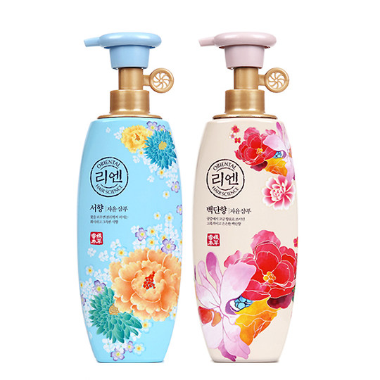 LG Ruiyan Perfume Shampoo & Conditioner Set - Flower Fragrance, Oil ...