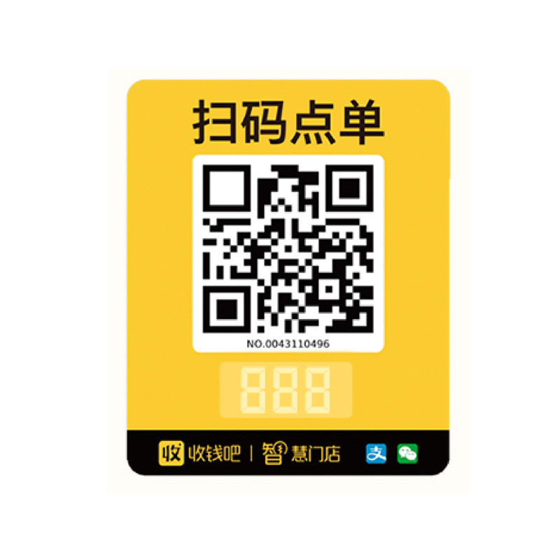 QR Code Food Ordering Stickers | Convenient Way to Order Food and ...