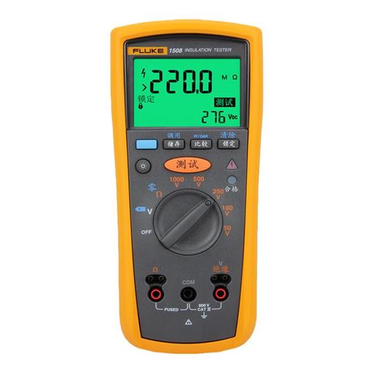Тестер сопротивления изоляции Fluke 1508 Цифровой мегомметр