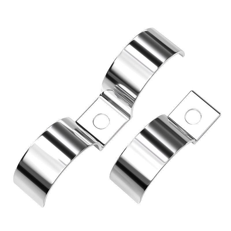 Thickened 304 Stainless Steel P-type Single-sided Pipe Clamp: Half-side ...