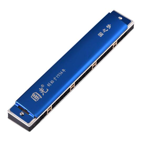 Guoguang 28-Hole C Key Polyphonic Harmonica - Beginner to Professional
