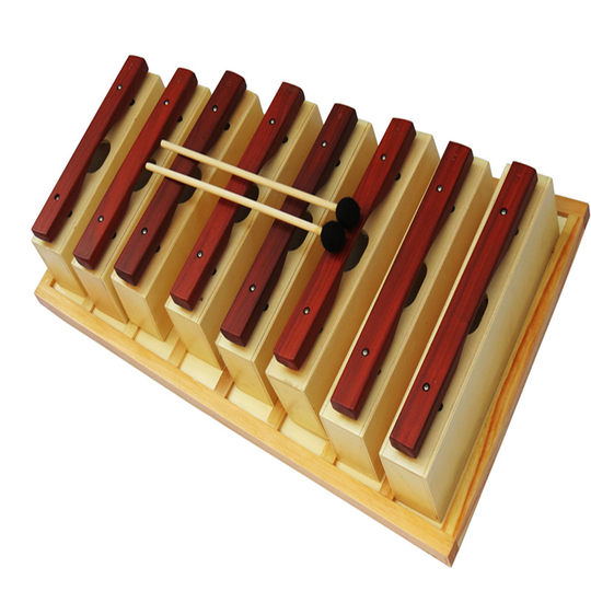 Mahogany Sound Block for Orff Early Teaching Instruments