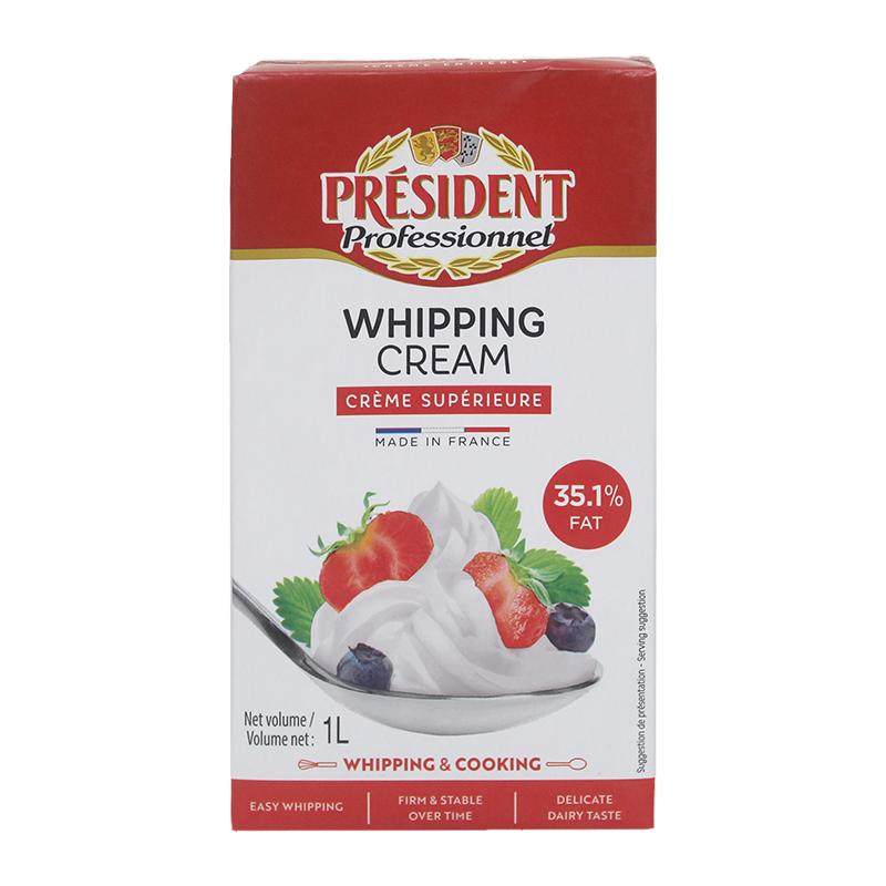 Presidential whipping cream 1l*3 box - diimpor dari perancis - bahan ...