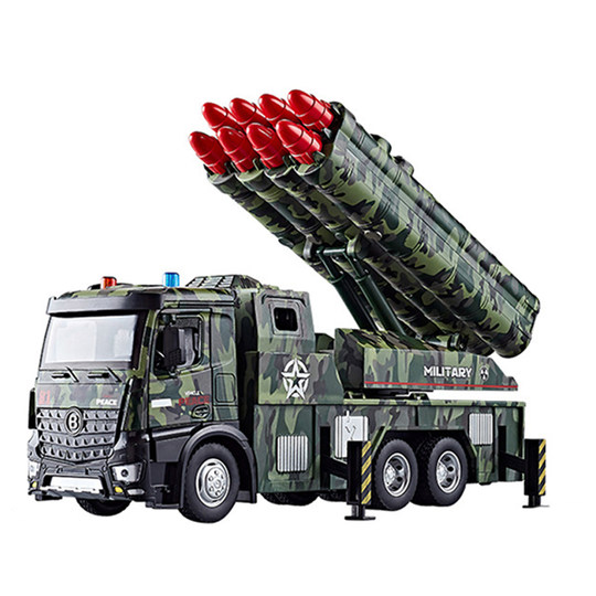 Large Simulation Alloy Missile Rocket Launch Vehicle Model - Military ...