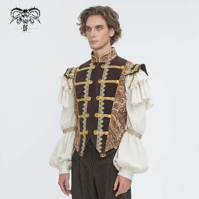 Devil Fashion Demon Fashion Men's Gothic Dark Palace Wind Kainea Retro ...