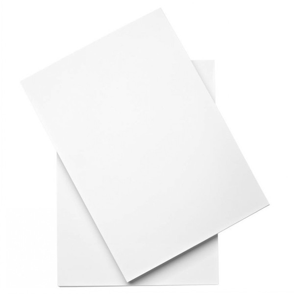 50 sheets of a4 white 4k cardboard a3 double-sided thickened | Le ...