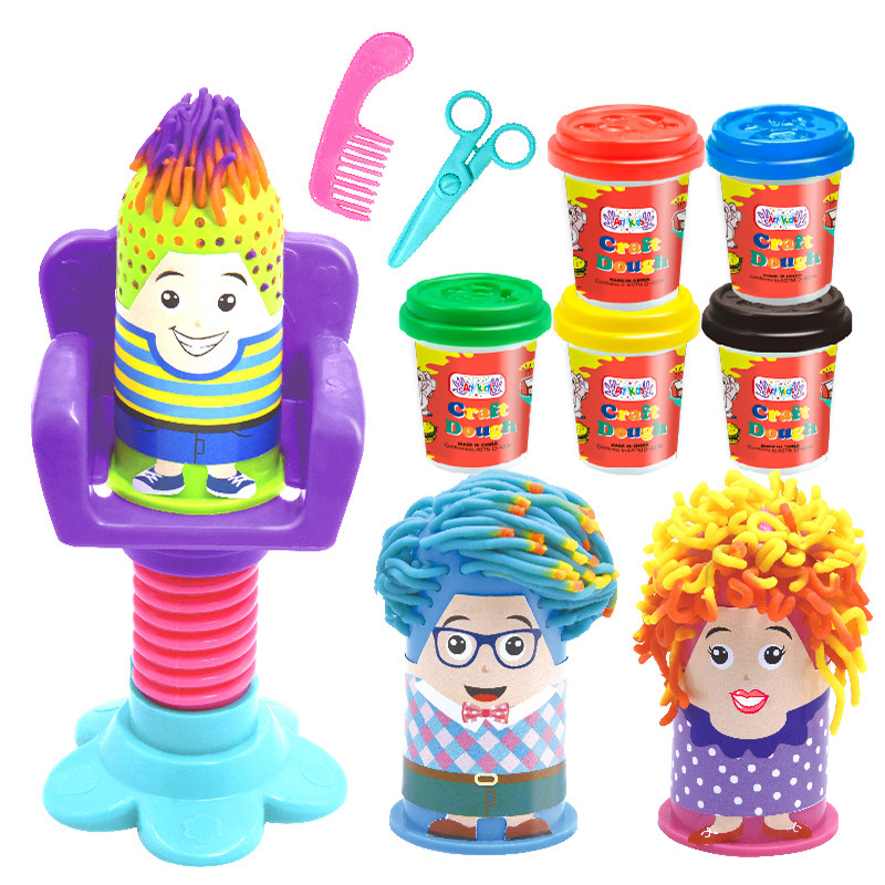 Conjunto de Argila Artkids 24 Cores - Kit de Modelagem de Plasticina DIY