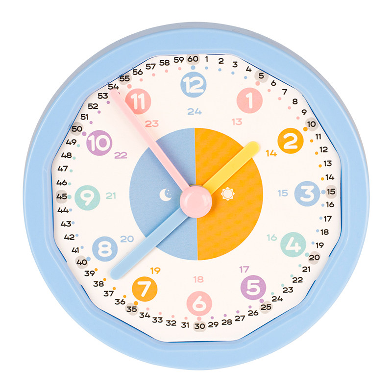 Little Geek Learning Clock - 3-Pin Linkage Time Teaching Aid