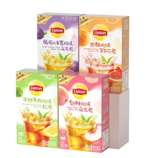 Lipton White Peach Oolong Tea - 10 Pek - Campuran Minuman Segera ...