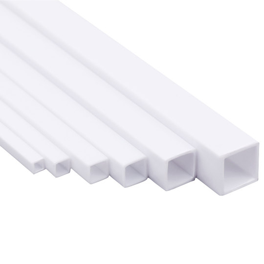ABS Hollow Square Tube - DIY Construction Material for Model Making