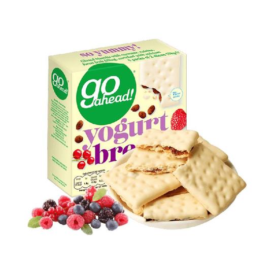 Biscuits Sandwich aux Fruits Rouges enrobés de Yaourt Go Ahead Dutch 178g