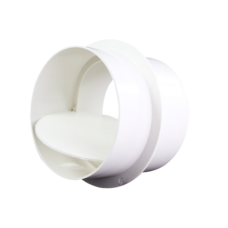 วาล์วกันกลับ PVC Ding Shunhua - ป้องกันกลิ่นจากพัดลมระบายอากาศ