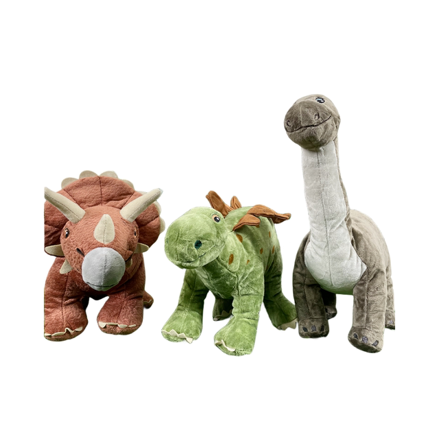 YZ Dinosaur Doll Children's Plush Toy Triceratops Dinosaur Plush Toy ...