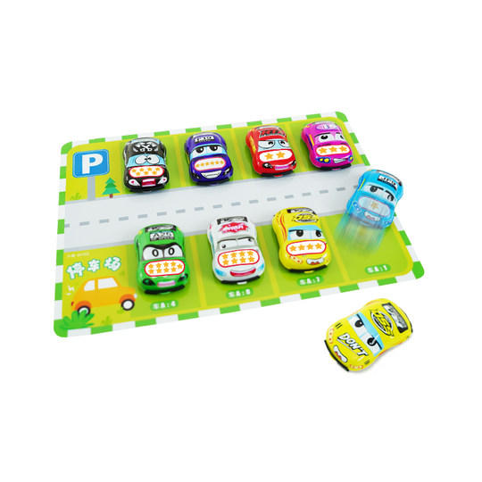 Cloth Fun Parking Lot Puzzle Toy for Kindergarten