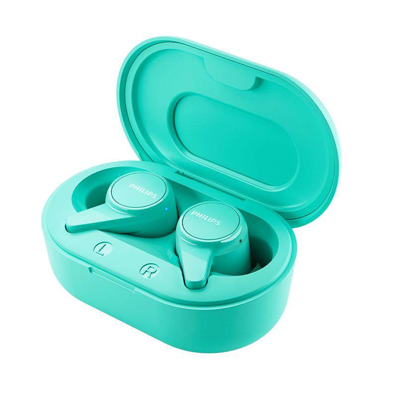 Philips T1207 TWS True Wireless Earbuds - 18H Battery, IPX4 Waterproof