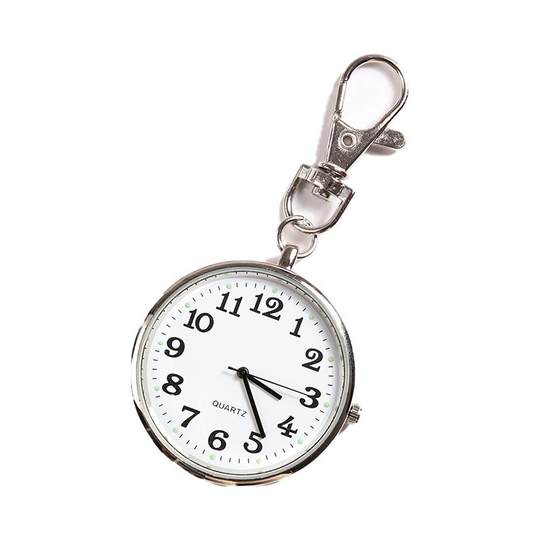 Digital Pocket Watch Keychain for Students and Nurses