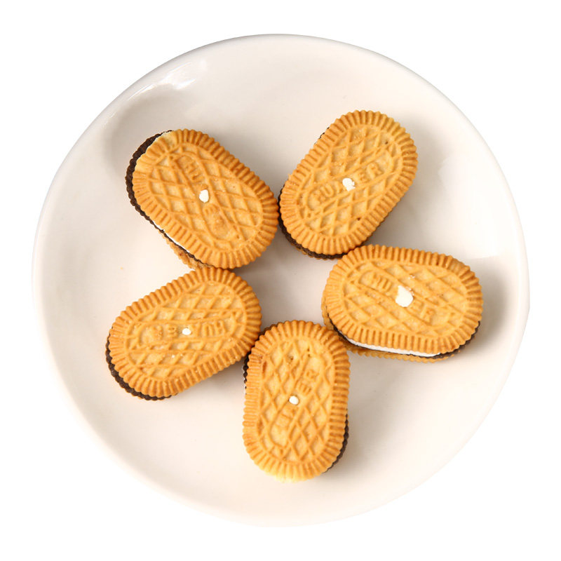 Metro Schokoladen Sandwich Kekse - 500g Klassische Cremefüllte Snacks