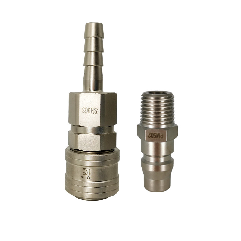 Inco 8mm Pneumatic Quick Connector - C-Type Air Compressor Joint