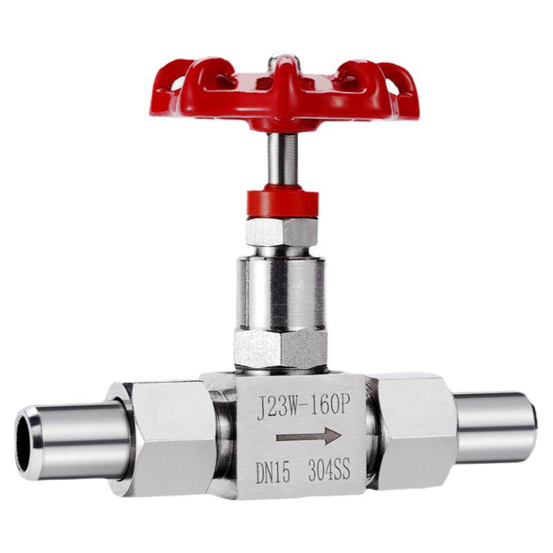Zhida 304 Stainless Steel Welding Needle Valve - J23W-16P