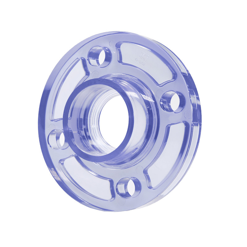 PVC Příruba - Průhledný Plastový Spoj Potrubí - 1 Palec, 20mm, 25mm, 32mm