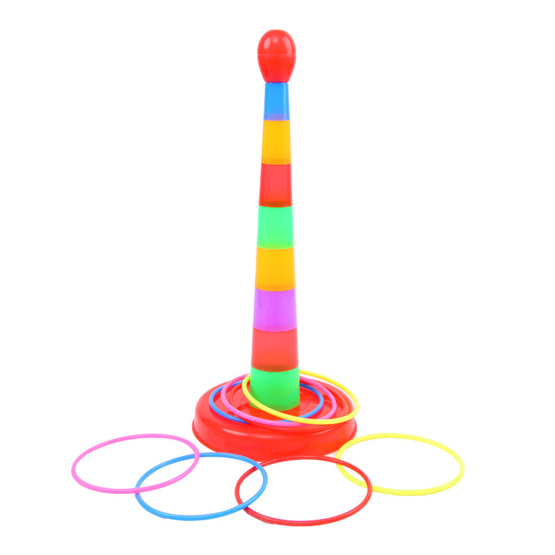 Children's Ring Toy | Colorful Plastic Rings | Ideal for Kindergarten ...