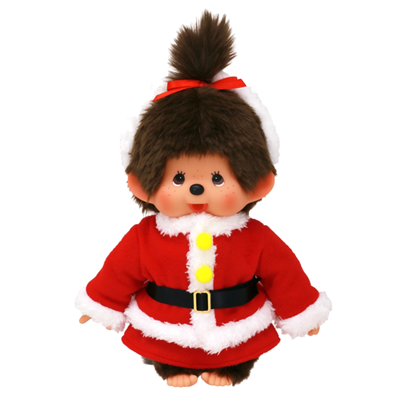 Monchhichi Christmas Doll - Santa, Snowman & Reindeer Pendants