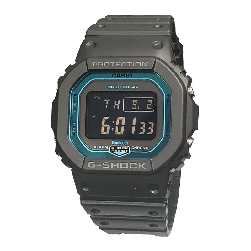 卡西欧电波方块GWB5600 GSHOCK40周年限定光能蓝牙手表GW-B5600