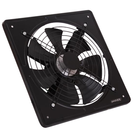 Industrial Iron Exhaust Fan - 12 Inch Ventilation Fan for Kitchen ...