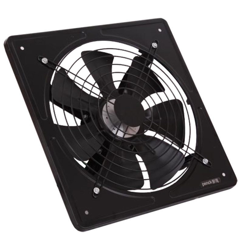 Industrial Iron Exhaust Fan - 12 Inch Ventilation Fan for Kitchen ...