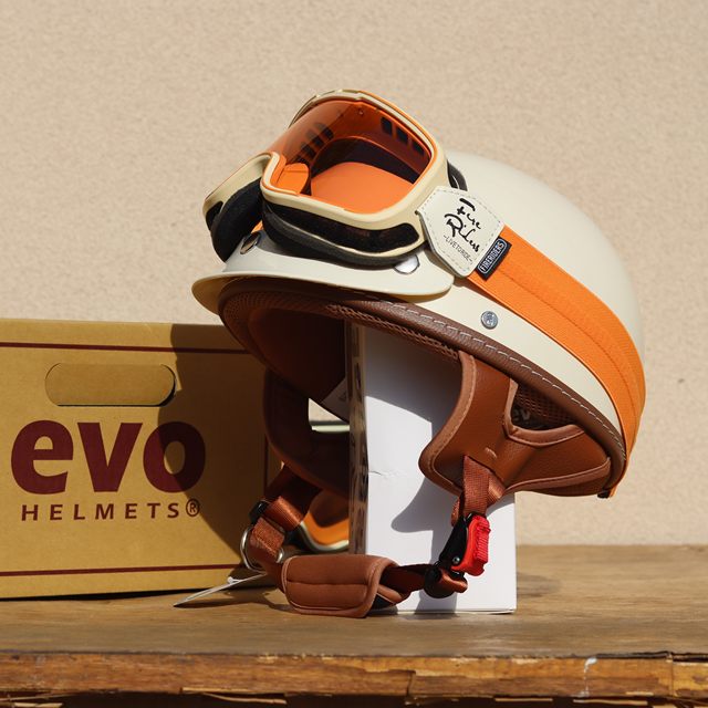 Taiwan evo helmet retro half helmet motorcycle electric lightweight ...