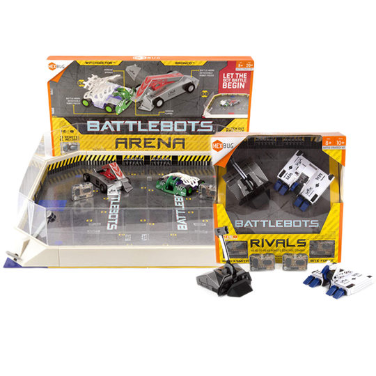 Máquina de combate hexbug battlebots tombstone mustang - control remoto doble