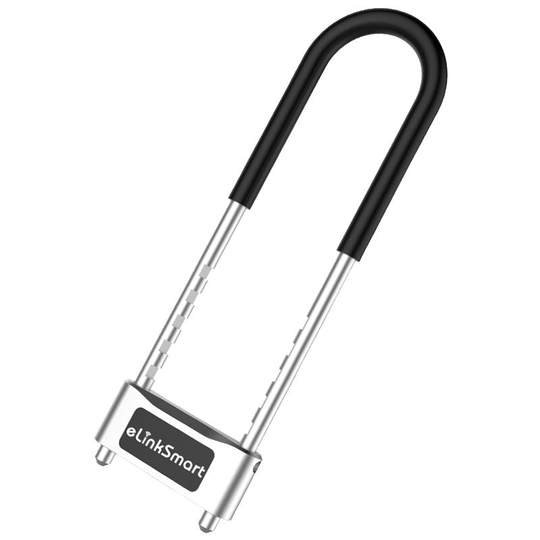 Fingerprint U-Shaped Lock Electronic Password Smart Padlock for Glass Doors