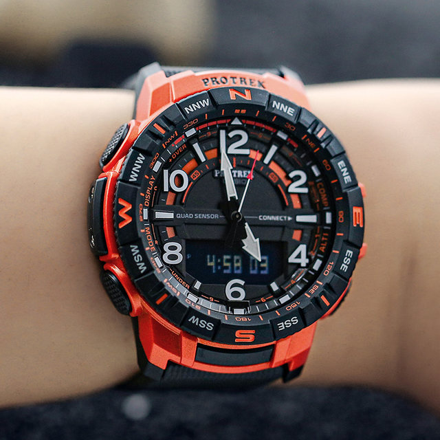 Casio PROTREK PRT-B50-4/2/1/YT/T-7/B70-5 mountaineering Bluetooth men's wrist watch